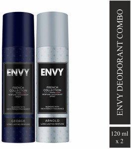 Envy Arnold & George Set of 2 Long Lasting Perfume Body Spray - For Men ...