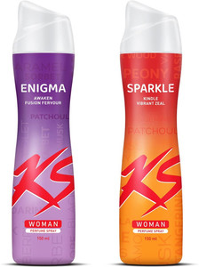 Kamasutra KS Women -ENIGMA & SPARKLE Deodorant Spray - For Women ...