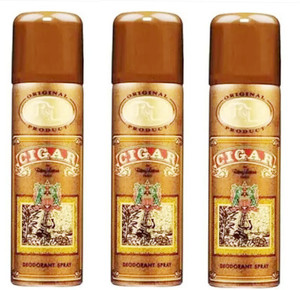 LOMANI Cigar Deodorant Spray ( Pack of 3 ) Body Spray - For Men & Women ...