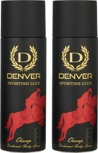 DENVER Sporting Club Champ Body Deo Deodorant Spray - For Men - Price ...