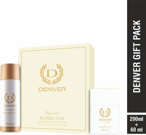 DENVER SRK Signed Imperial Gift Set Combo 200 ml Deodorant + 60 ml ...