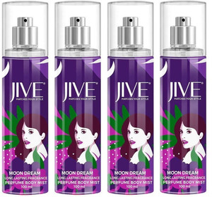 JIVE moon Perfume Body Mist 100 ml pack of 4 Body Spray - For Men ...