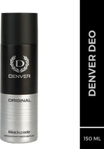 DENVER Black.code Deodorant Spray - For Men - Price in India, Buy ...