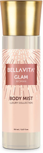 BELLAVITA GLAM Woman Body Mist with Floral, Jasmine & Citrus notes|Long ...