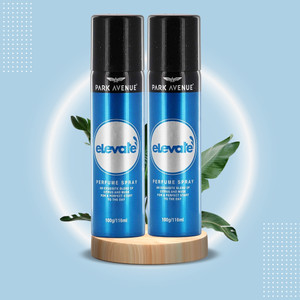PARK AVENUE elevate deodrant spray-116ml x 2-pack of 2 Perfume Body ...
