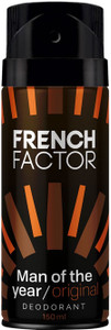 The French Factor TFF MAN OF THE YEAR DEODORANT BODY SPRAY 150ML Body ...