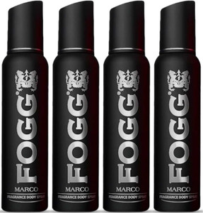 FOGG MARCO long lasting perfume spray 120 ml pack of 4 Body Spray - For ...