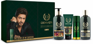 DENVER Combo Of Onion Shampoo, Detox Body Wash, Deep Cleanse Face Wash ...