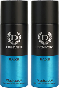 DENVER Saxe Black.code Deo Deodorant Spray - For Men - Price in India ...