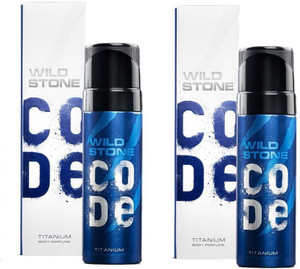 Wild Stone CODE Titanium Combo (150 ml each) Body Spray - For Men ...