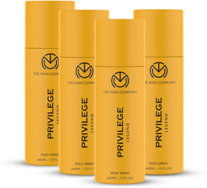 THE MAN COMPANY Legend Long-Lasting Deodorant Body Spray Deodorant ...