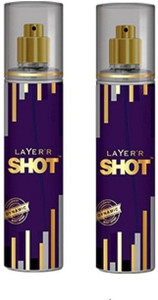 LAYER'R Shot DYNAMIC 135 ML EACH (PACK OF 2) Deodorant ... Deodorant ...
