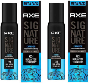 AXE Signature Champion No Gas Body Deodorant Spray - For Men - Price in ...