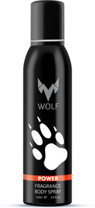 Wolf No Gas Perfumed Bodyspray for Men- 120 ml Deodorant Spray - For ...