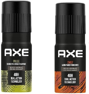 AXE Pulse + 24x7 deodorant Body spray 150 ml pack*2 Deodorant Spray ...