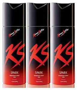 KS SPARK 3 Deodorant Spray - For Men & Women - Price in India, Buy KS ...