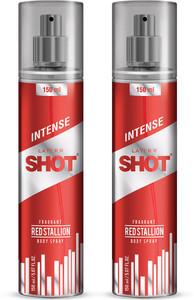 LAYER'R Shot Red Stallion Fragrant Long Lasting Fragrance Body Spray ...