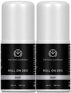 THE MAN COMPANY NOIR Deo Roll On for Men 55ml, Pack of 2 Deodorant Roll ...