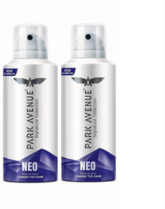 PARK AVENUE NEO deodrant body spray pack of 2 300ml.. Deodorant Spray ...