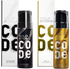 Wild Stone CODE Chrome & Gold Combo Perfume Body Spray - For Men ...