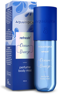 Aqualogica Refresh+ Ocean Breeze Perfume Body Mist | Double Duty Hair ...