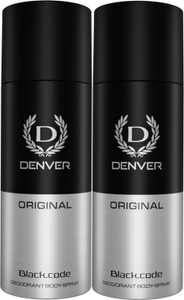 DENVER Original_Blackcode Body Spray - For Men - Price in India, Buy ...