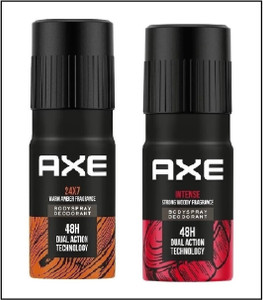 AXE 24x7+ Intense deodorant Body Spray 150 ml pack_2 Deodorant Spray ...