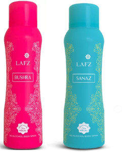 Lafaz BUSHRA+SANAZ NO ALCOHOLIC 100% VEGETARIAN HALAL CERTIFIED 300 ML ...