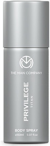 THE MAN COMPANY Privilege Titan | Long Lasting Deodorant Body Spray ...