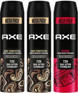 AXE Dark Temptation and Intense Deodorant Spray - For Men - Price in ...