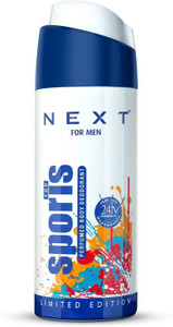 NEXT Sports Deo With Long Lasting Fragrance Deodorant Spray - For Men ...