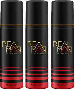 Real Man Fresh Mood Deo 200X2 Deodorant Spray - For Men - Price in ...