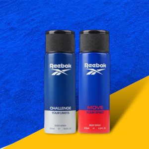 REEBOK Move Your Spirit And Challenge Your Limits Body Spray - For Men ...