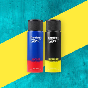 REEBOK Move Your Spirit And Inspire Your Mind Body Spray - For Men ...