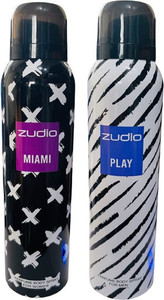 zudio miami women -1,play men -1 pack of 2. Body Spray - For Men ...