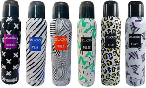 zudio ALL -PACK OF 6 Body Spray - For Men & Women - Price in India, Buy ...