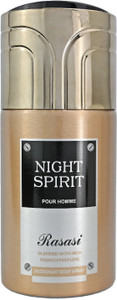 RASASI Night Spirit Deodorant Spray - For Men - Price in India, Buy ...