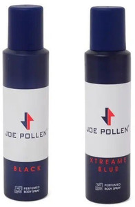 JEO POLLEN BLACK + EXTEREME PARADISE PACK OF 2 EACH 120 ML Perfume Body ...