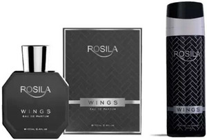 Buy Rosila Wings (Perfume 100ml, Deo 200ml Eau de Parfum - 300 ml ...