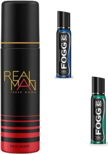 FOGG DEO FRESH MOOD 150ML FORCE+RUSH 25ML POCKET PERFUMES Body Spray ...