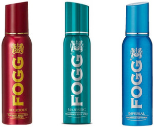 FOGG Delicious 120 ML , Majestic 120 ML & Imperial 120 ML Perfume Body ...