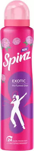 Spinz Exotic Perfumed Deo, 24 Hours Long Lasting Freshness Deodorant ...
