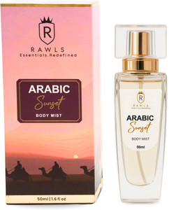 RAWLS Arabic Sunset Body Mist - Jasmine absolute, Orange, Vanilla and ...