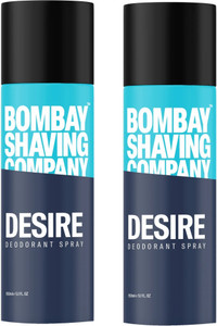 BOMBAY SHAVING COMPANY Desire Deo for men, 150ml (Pack of 2) Deodorant ...