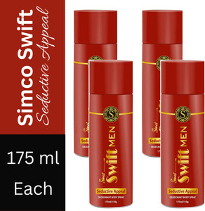 Simco Deodorant Pack-4 Deodorant Spray - For Men - Price in India, Buy ...