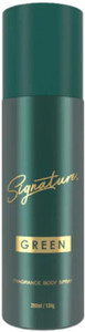 Signature Deodorant Body Spray - Green | Elegant & Distinctive ...