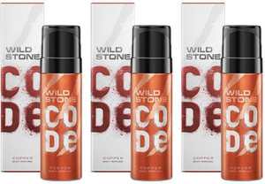 Wild Stone CODE Copper Long Lasting Deo for Men, Pack of 3 (150ml each ...