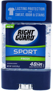 RIGHT GUARD Sport Fresh Antiperspirant Deodorant Stick Deodorant Stick ...