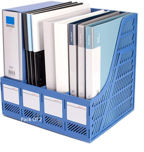 Flipkart.com | SHINING ZON 4 Compartments PP Desktop Magazine Holder ...