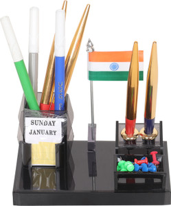 Flipkart.com | Yaro 2 Compartments Acrylic Acrylic Flag Design Pen ...